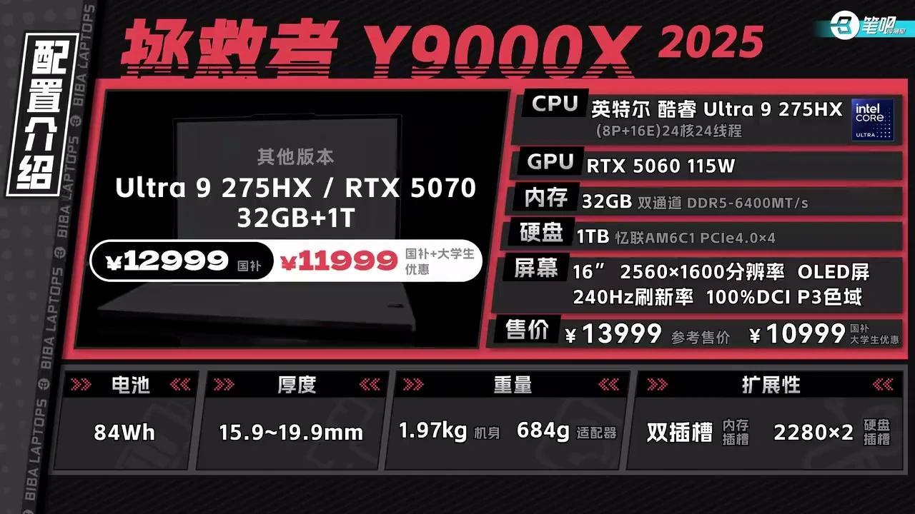 重回轻薄路线联想拯救者Y9000X 2025 AI元启评测 - 知乎