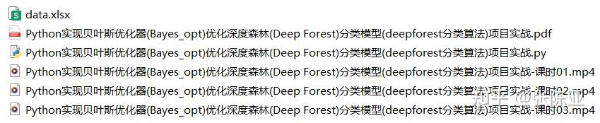 Python实现贝叶斯优化器(Bayes_opt)优化深度森林(Deep Forest)分类模型(deepforest分类算法)项目实战 - 知乎