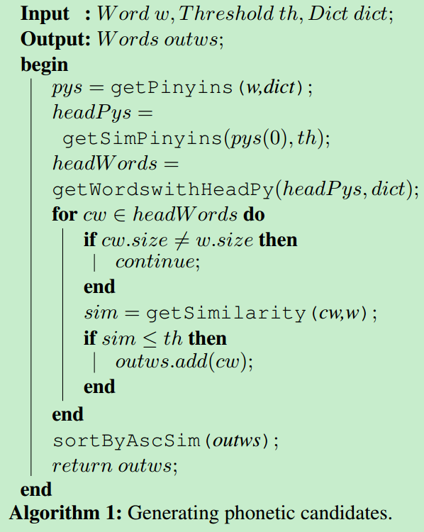 Chinese Phonetic Similarity Algorithm - 知乎