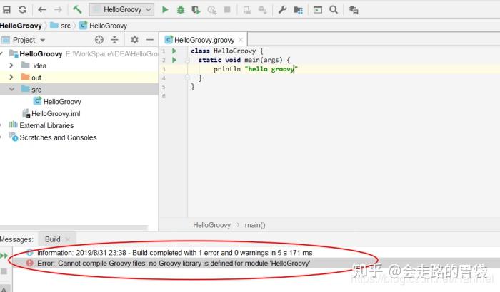 解决idea中groovy项目no Groovy Library Is Defined的问题 知乎 9229