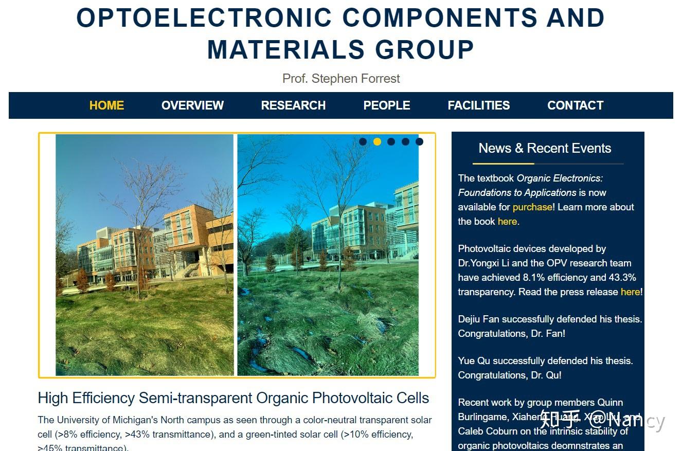 美国密西根大学Stephen Forrest教授，文章被引近15万，磷光OLED发明人 - 知乎