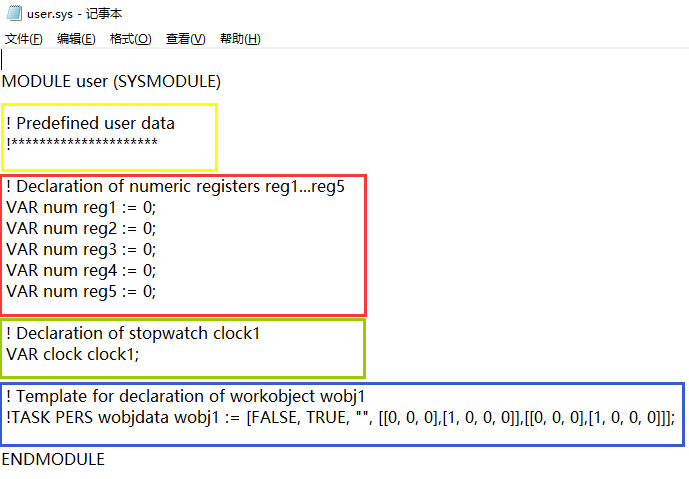 ABB工业机器人备份文件里面乱七八糟的都是啥？ - 知乎