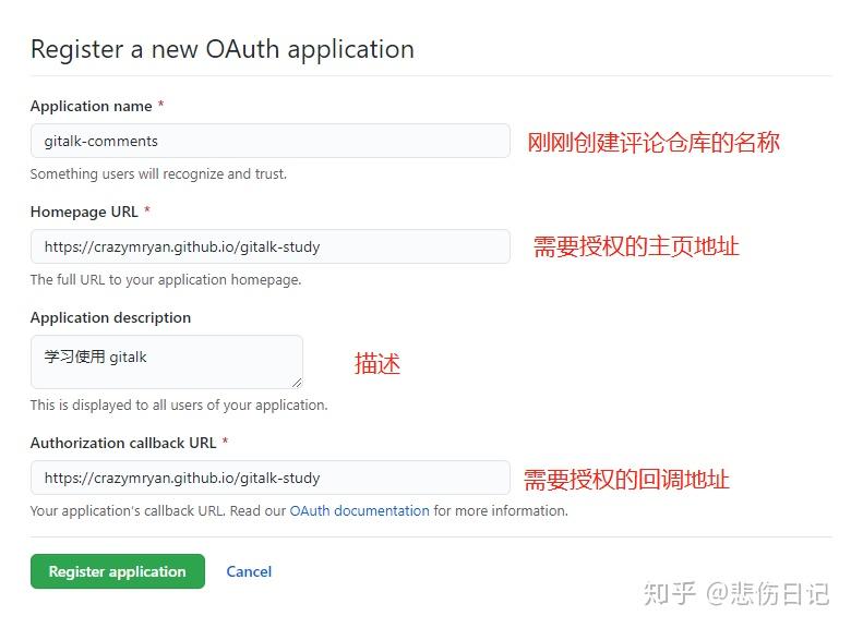 五分钟搭建博客评论组件-gitalk - 知乎