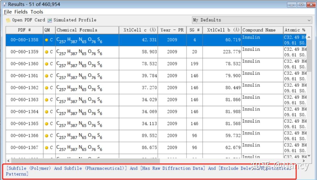 XRD全图分析法鉴定非晶物相--利用正版PDF-4 - 知乎