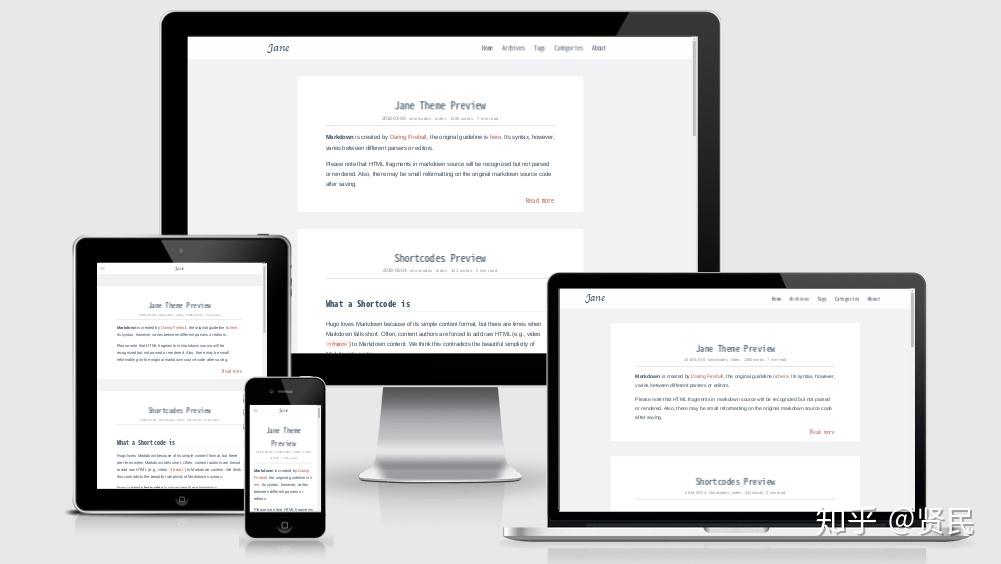 有哪些好看的Hugo主题？ - 知乎