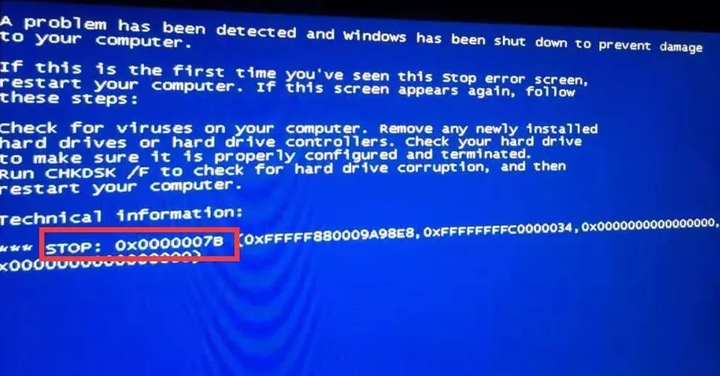 开机蓝屏出现0x0000007B怎么办？ - 知乎