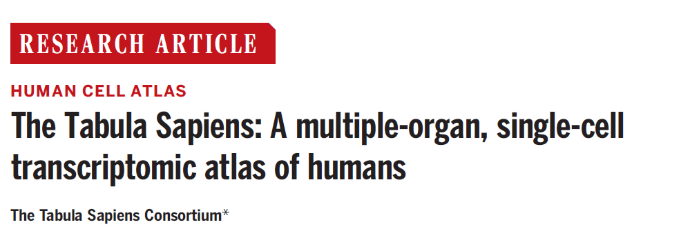 Science | Tabula Sapiens：人类多器官单细胞转录本测序图谱 - 知乎