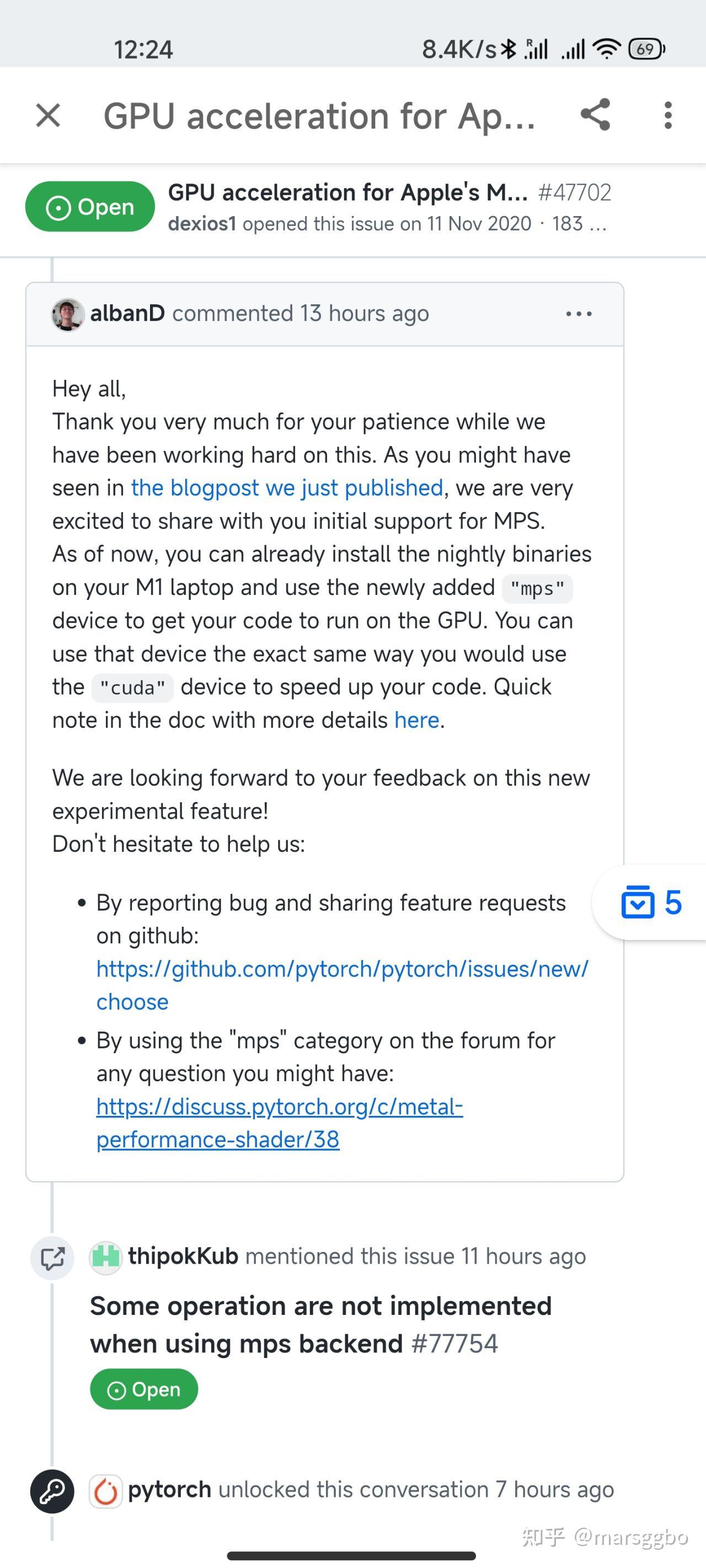 Macbook M1/Pro/Max的GPU适配Pytorch和Tensorflow的进度如何？ - 知乎