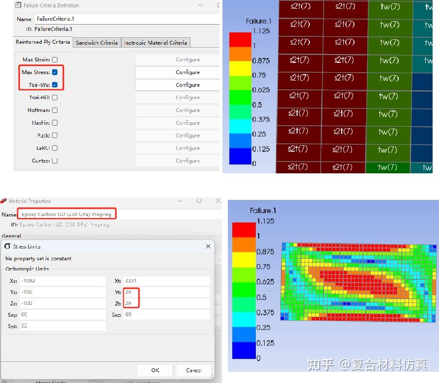 workbench-ACP复材壳单元与实体单元对比仿真-实例2 - 知乎