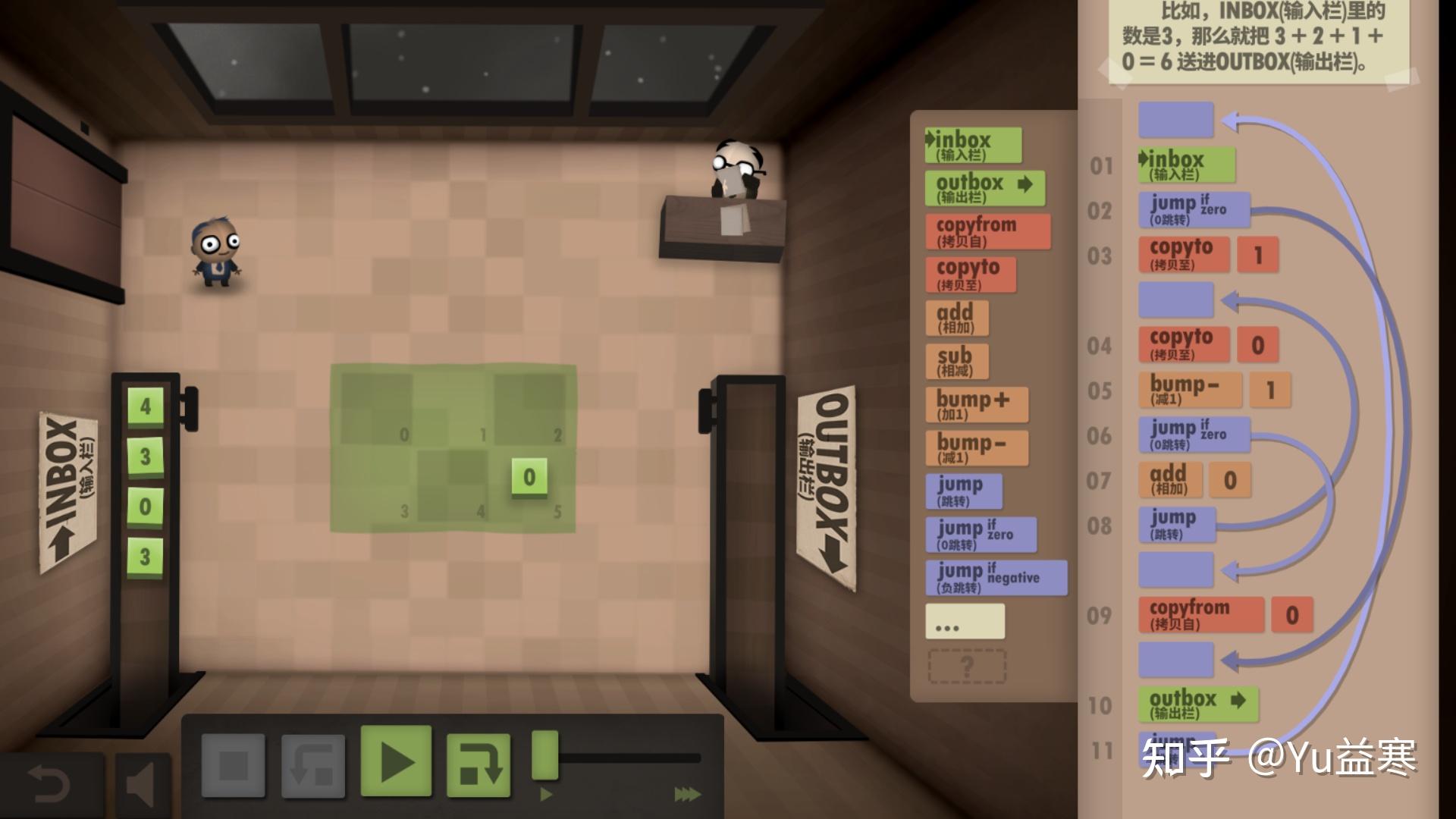 编程游戏《Human Resouce Machine（程序员升职记）》攻略（全部关卡） - 知乎