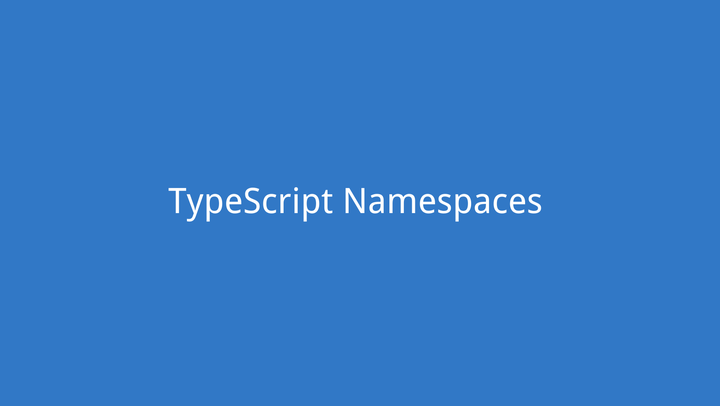 Typescript 命名空间 知乎