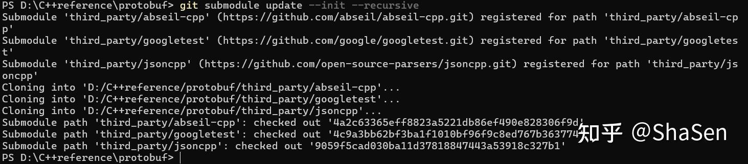 在Windows上使用CMake编译Protobuf - 知乎