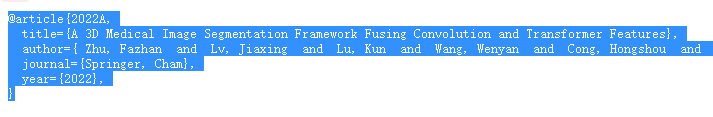 如何方便地找到文献的bib格式？ - 知乎