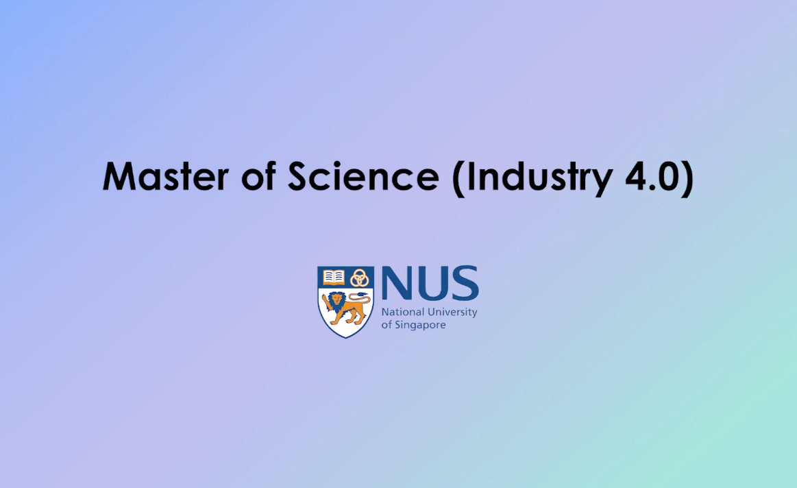 带着项目经历毕业！NUS工业4.0硕士2023毕业项目展示 - 知乎