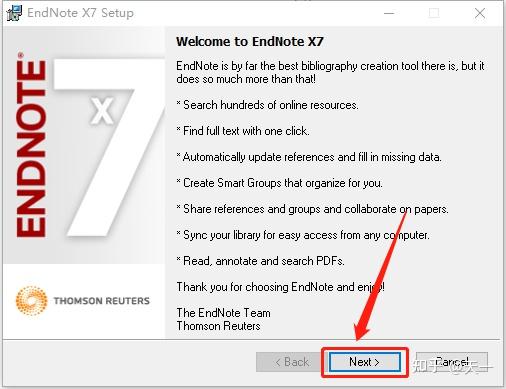 EndNote X7软件安装教程、安装包下载激活步骤 - 知乎