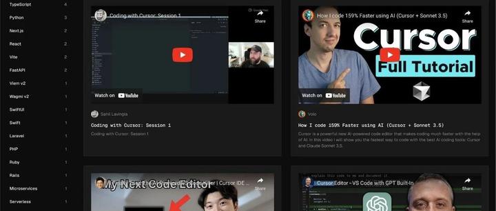 Cursor Directory最近太火爆了！提供各种编程语言的Cursor 配置文件和提示词库 - 知乎