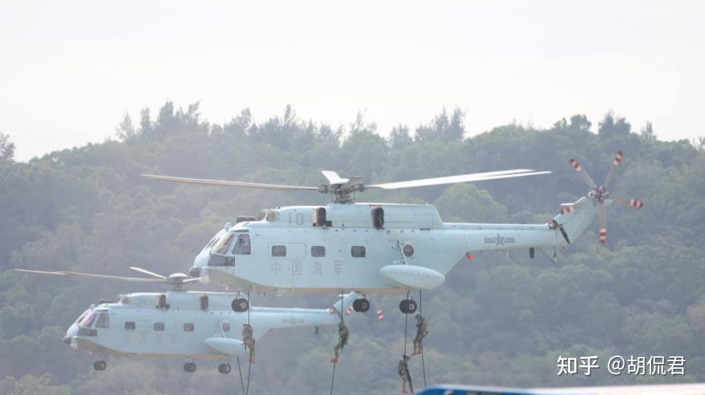 海军直-20J 、直-8C 首次正式亮相中国航展，均系中国自主研制，舰载直升机对驱护舰有多重要？ - 知乎