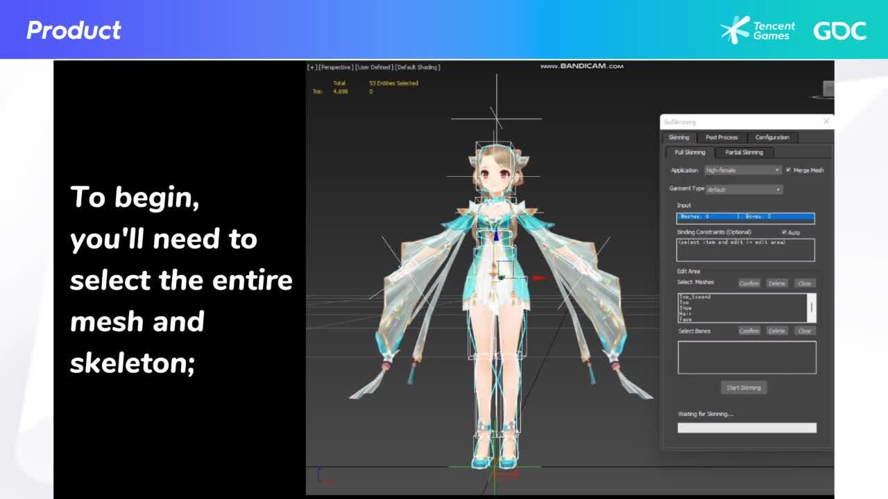 GDC Showcase2023｜一键制作角色蒙皮——【自研AIGC】Aivatar GoSkinning - 知乎