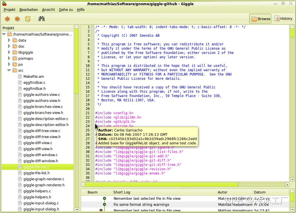 Linux 用户必备的 Git 图形化工具 - 知乎