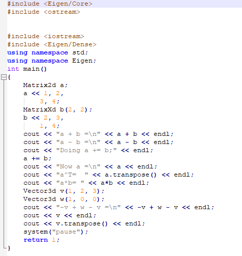 window 配置eigen3环境 - 知乎