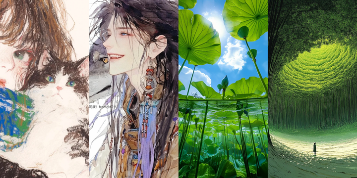 2024年度最受欢迎AI绘画作品大赏 - 知乎