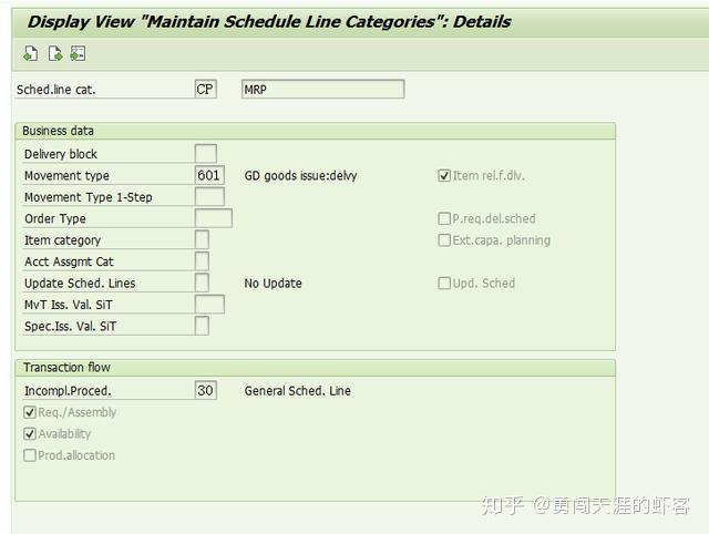 SAP SD 基础知识之计划行类别（Schedule Line Category） - 知乎