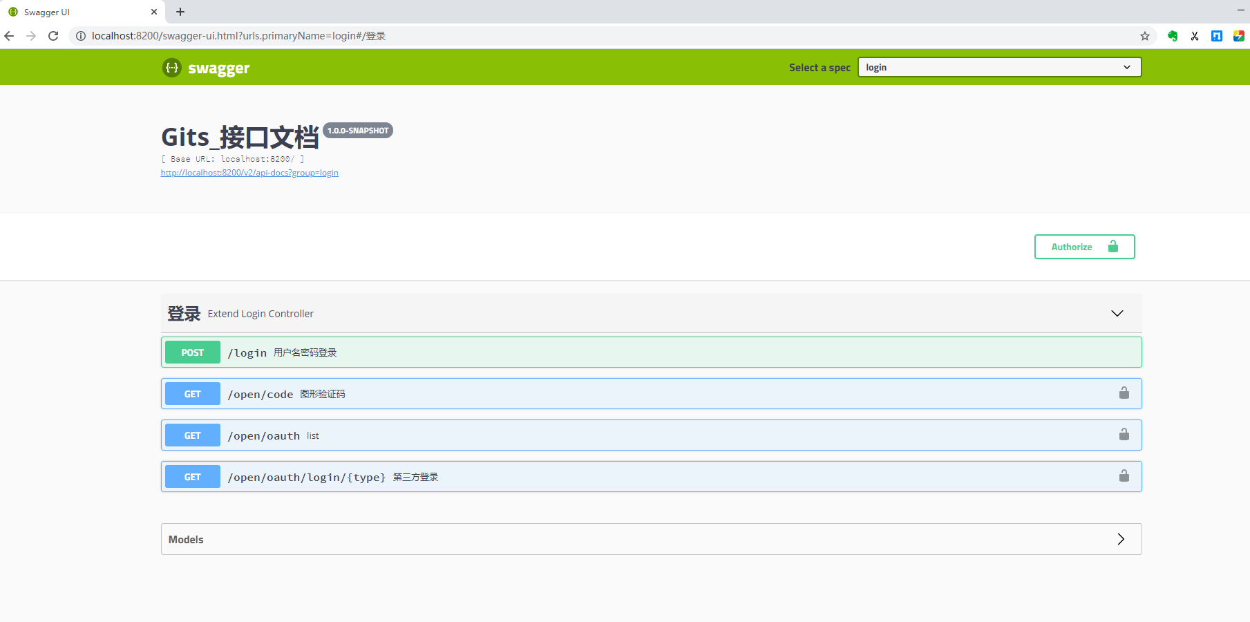 Swagger2进阶：集成统一认证和SpringSecurity的登录接口 - 知乎