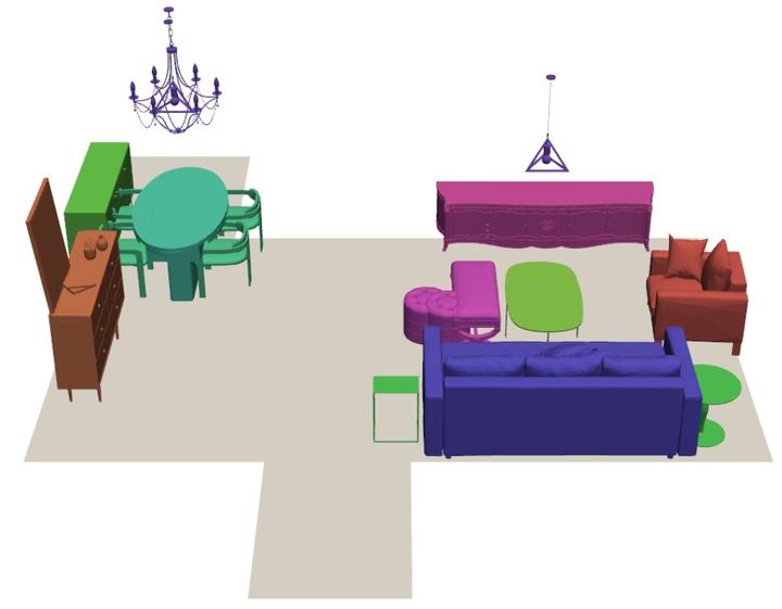 MIT最新开源！MiDiffusion：最精确的室内3D场景合成 - 知乎