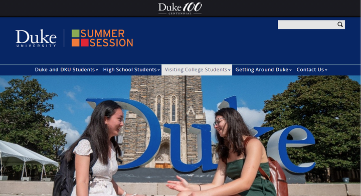 美国大学暑期项目-杜克大学访问学生暑期项目-Duke University Visiting College Students Summer ...
