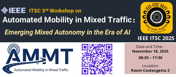 IEEE ITSC 2025 Workshop：大咖齐聚，AI驱动混合交通流下自动驾驶新纪元！ - 知乎