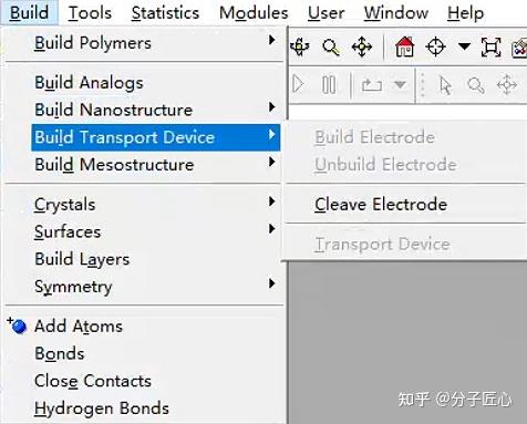 第十章第六小节：Materials Studio（MS）软件 传输设备构建器（Transport Device Builder）电极 - 知乎