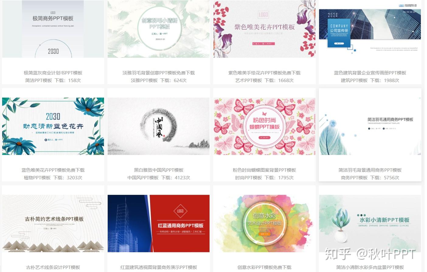 有哪些高级且免费 PPT 模板推荐？ - 知乎