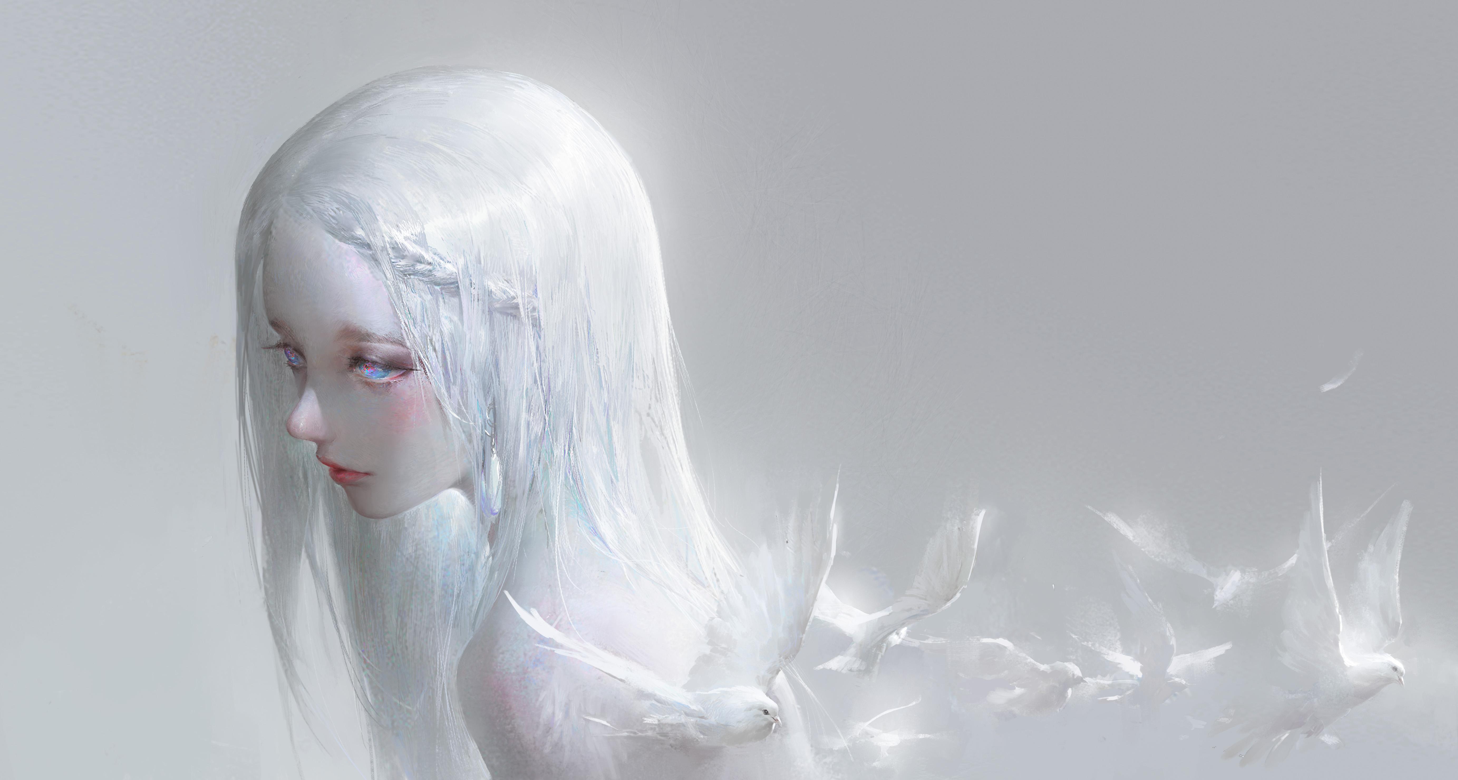 有没有好看的白色系动漫壁纸？ - 知乎