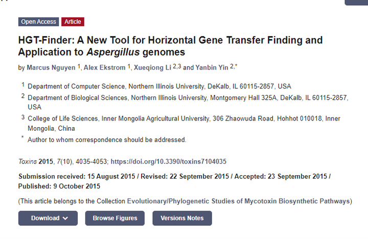 HGT-Finder：水平基因转移探测工具 - 知乎