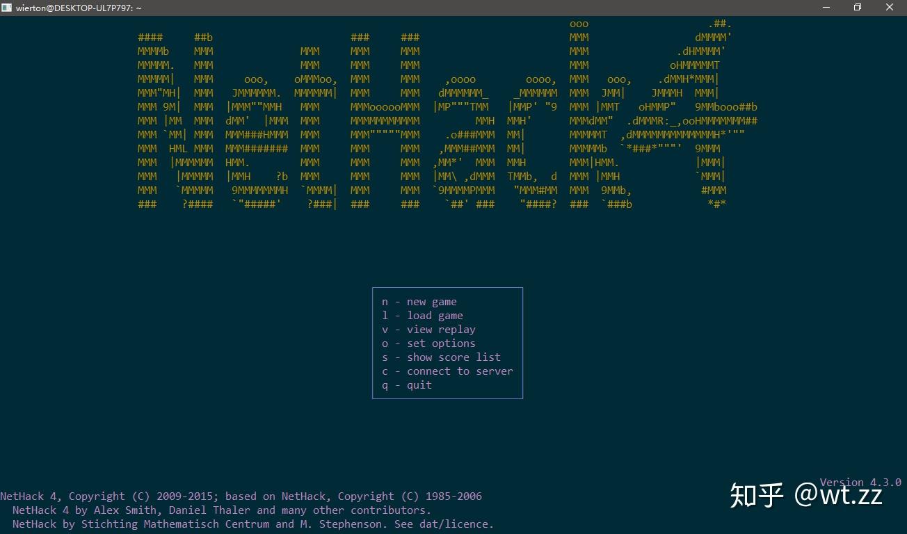 ncurses库可以写出多惊艳的界面? - 知乎