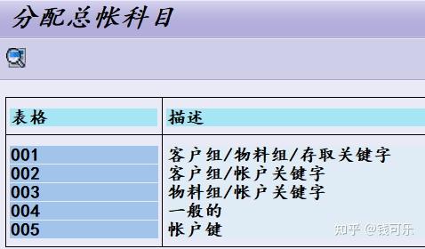 SAP 分配总账科目 VKOA - 知乎