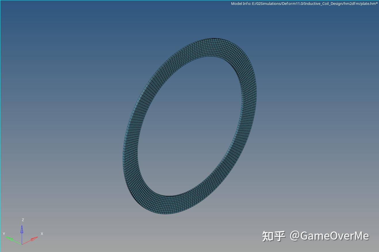 HyperMesh结构化网格导入Deform V11.0 - 知乎