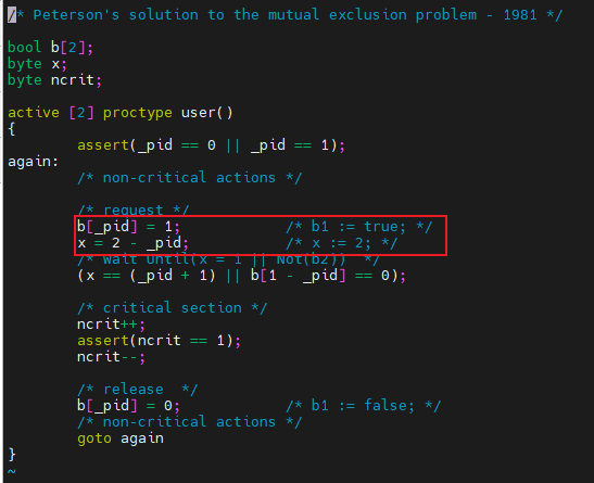 如何用SPIN工具模型检测Peterson算法的安全性？ - 知乎