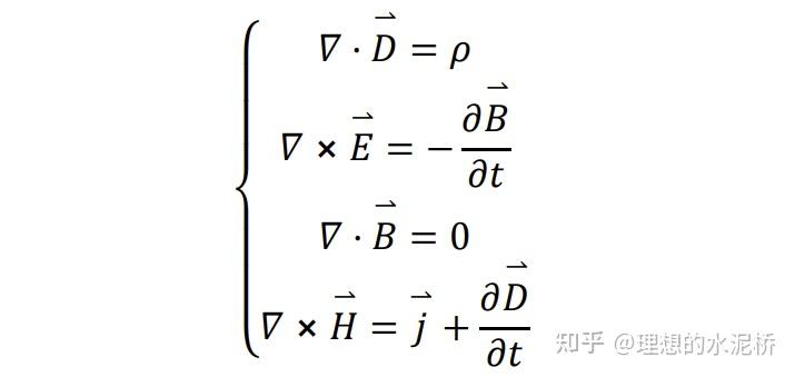 麦克斯韦方程组的八种形式？ - 知乎