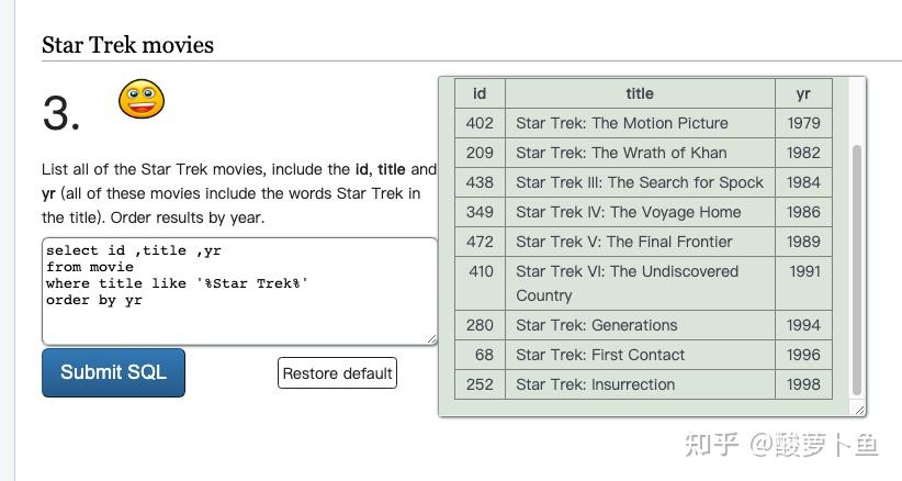 【刷题】SQLZOO（13-18）（完） - 知乎