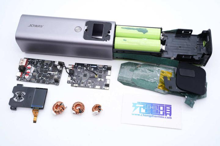 拆解报告：JOWAY乔威27000mAh 140W快充移动电源JP316 - 知乎