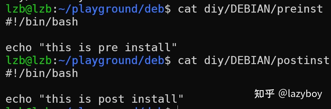 Debian Package *.deb的打包构建 - 知乎