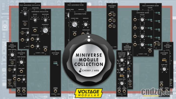 Cherry Audio将其Minimoog仿真器Miniverse拆分为Voltage Modular模块 - 知乎