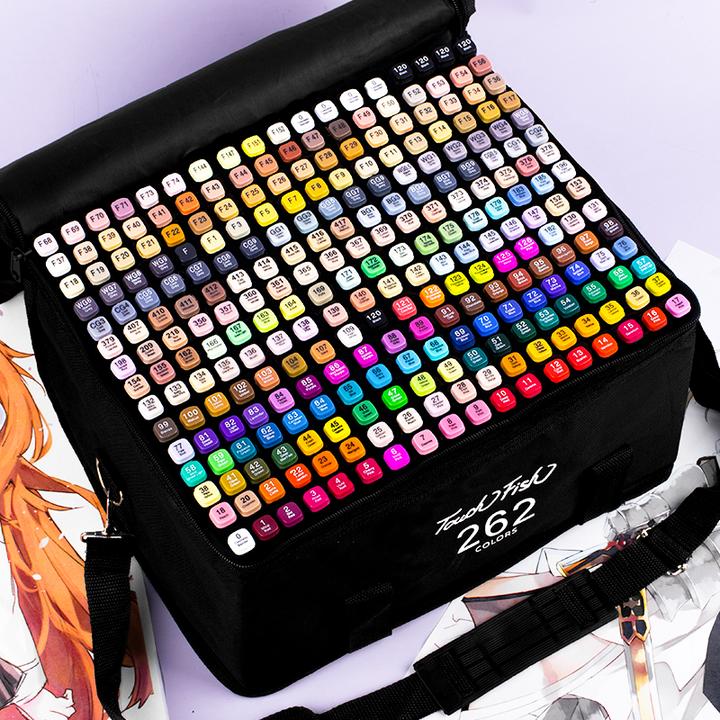 【小白必看】马克笔篇-市面上常见的马克笔品牌如何选择？