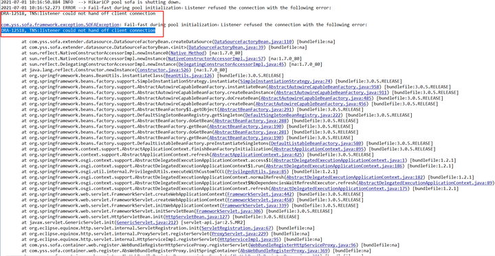 ORA-12518, TNS:listener could not hand off client connection - 知乎