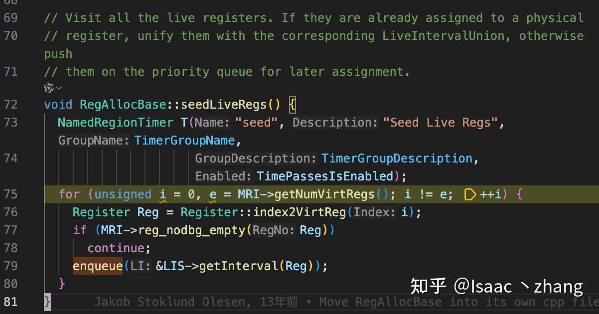 过一遍LLVM中Register Allocate 相关pass源码(basic register allocator) - 知乎