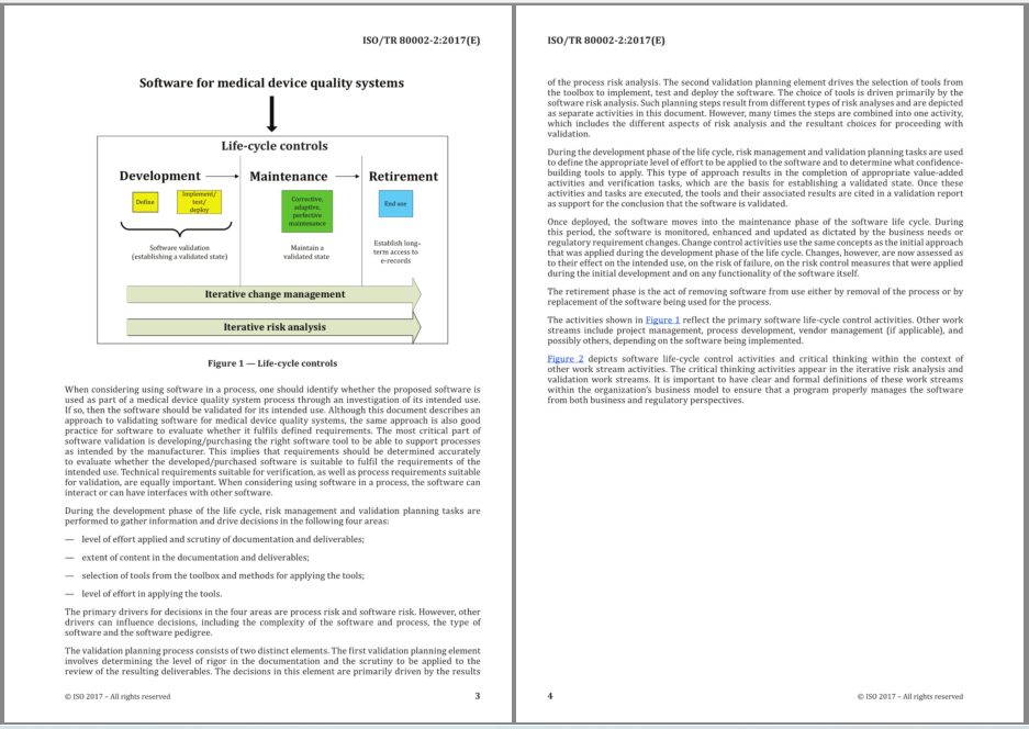 ISO/TR 80002-2-2017【中文版翻译+PDF原版】中文翻译名称：医疗器械软件--第2部分:医疗器械质量体系验证软件 - 知乎