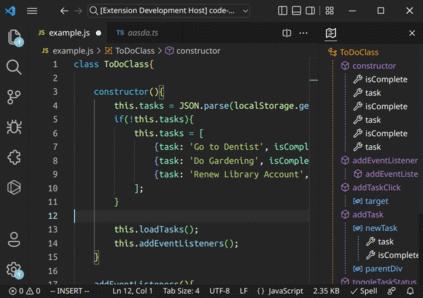 更好的代码大纲： VSCode Outline Map - 知乎