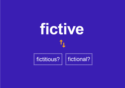 如何区分Fictional、Fictitious、Fictive这三个“虚构”？ - 知乎