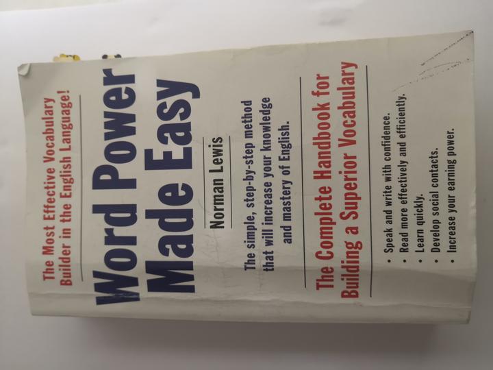 如何清晰有目标的学习英文原著《Word power made easy》? - 知乎